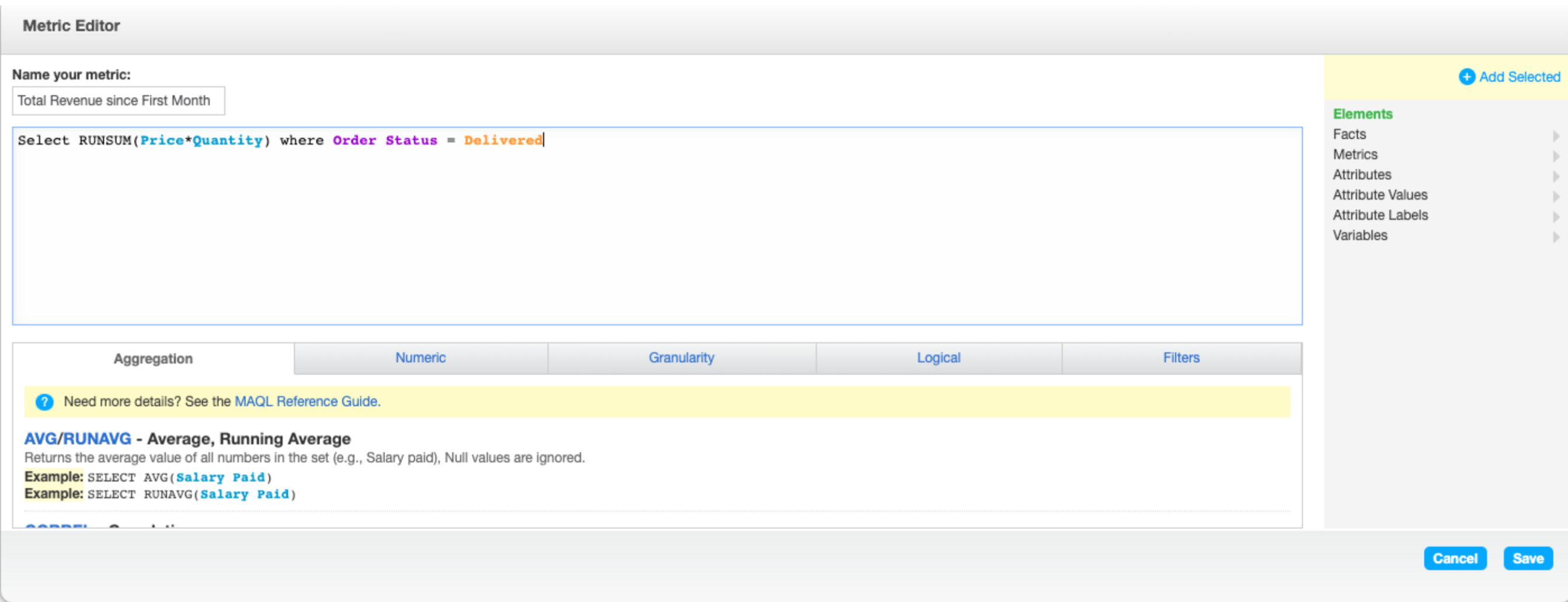 Running Total Function in GoodData Platform (Sum vs Runsum) | GoodData