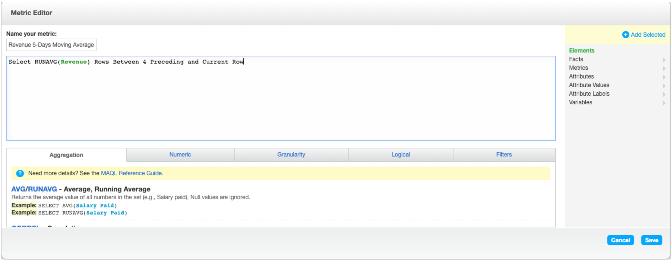 Running Total Function in GoodData Platform (Sum vs Runsum) | GoodData